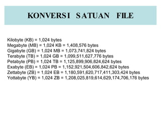 Presentasi Sistem Data | PPT