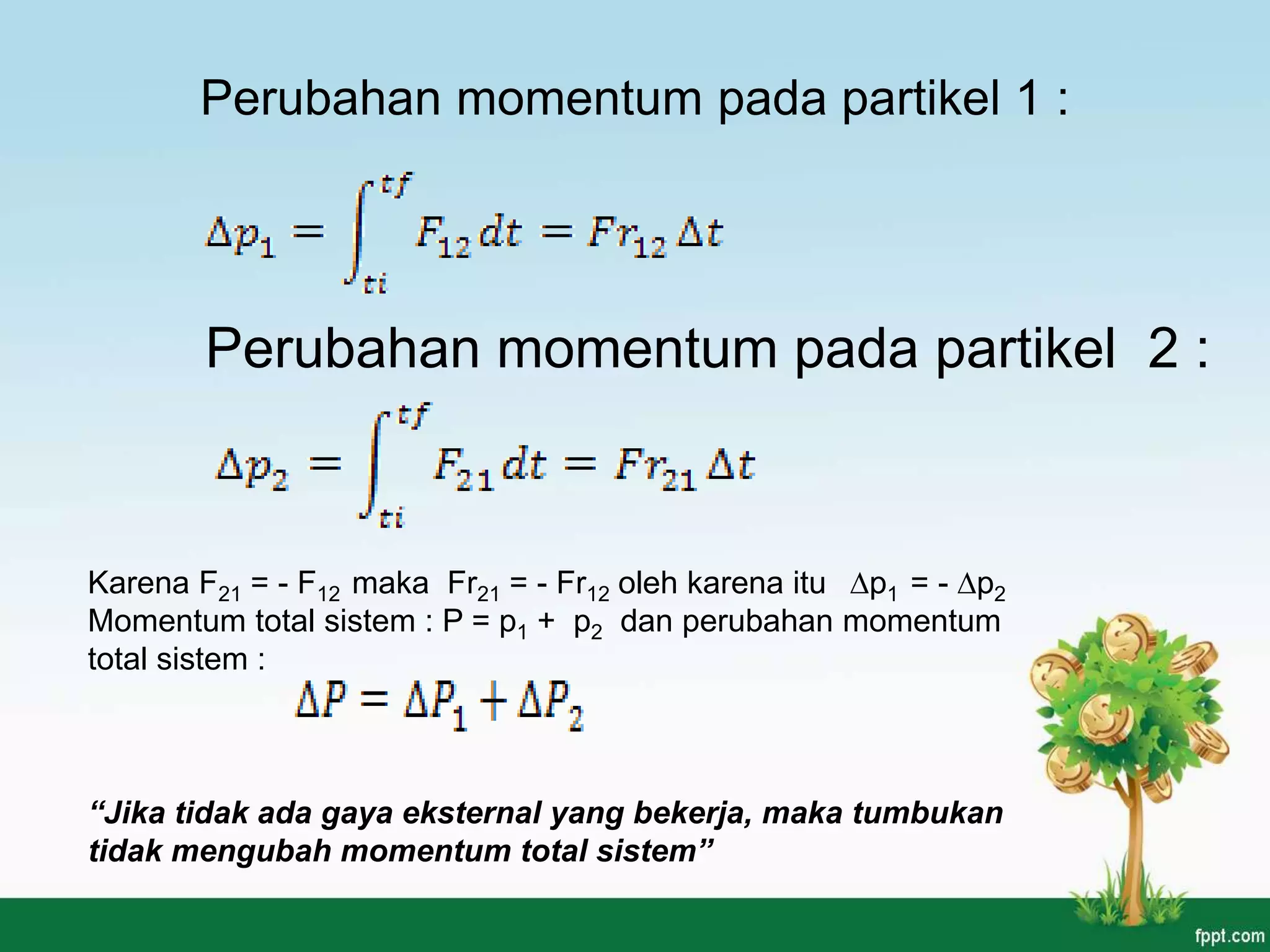 Presentasi ' Sistem Partikel ' | PPTX