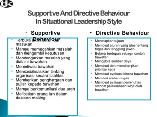 Presentasi Situational Leadership | PPT