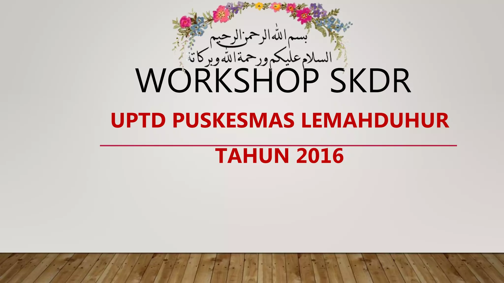 Presentasi skdr | PPTX