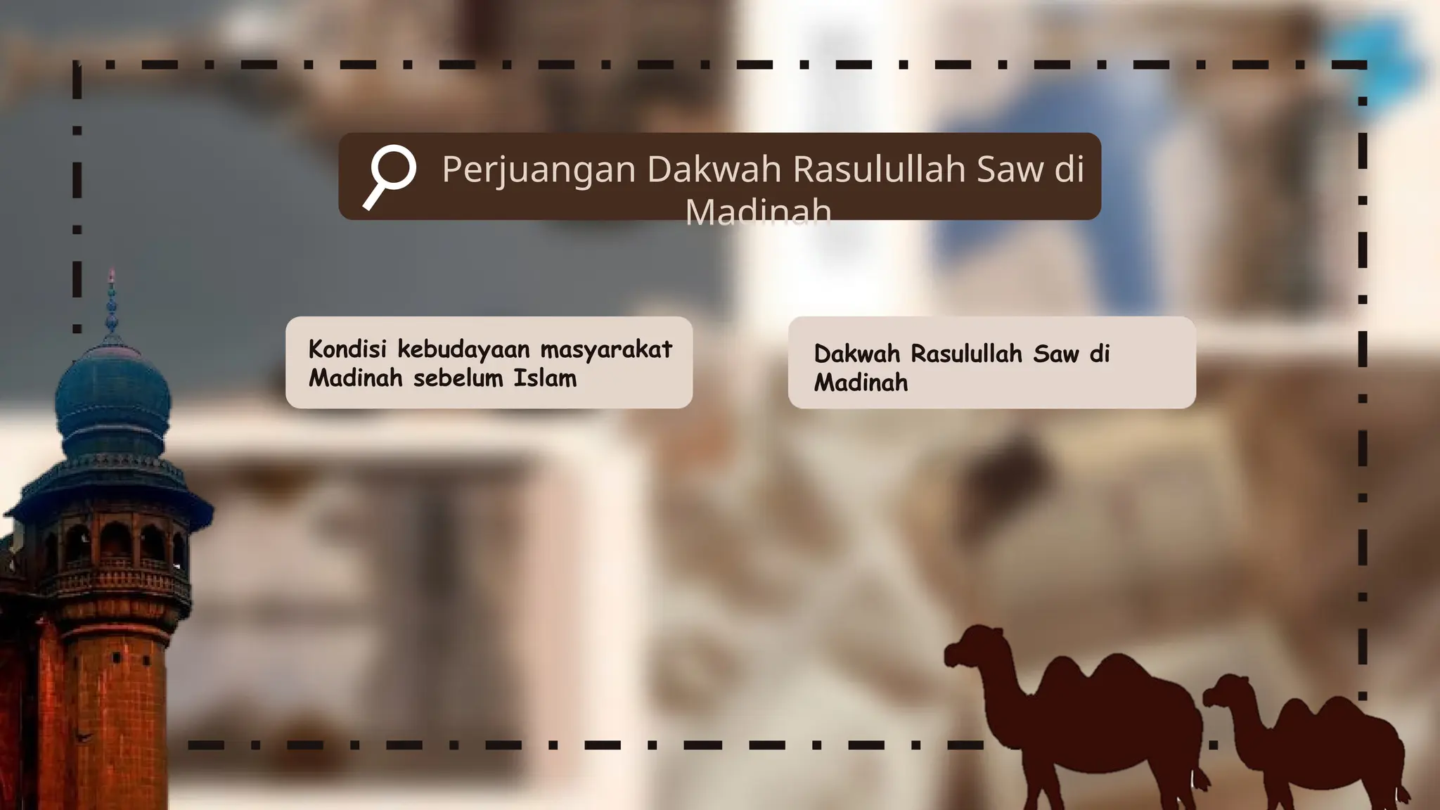 PRESENTASI Sejarah kebudayaan Islam (Perjuangan Dakwah Rasulullah Saw ...
