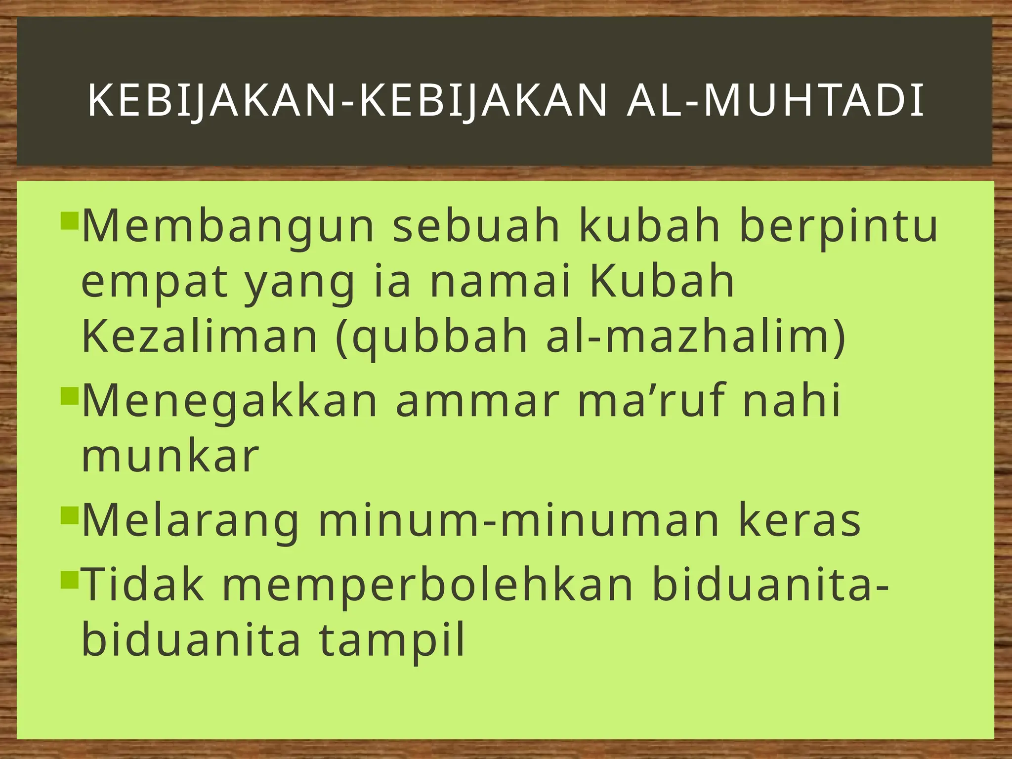 biagrafi and histry of one of abbasiah empire ruler al muhadi.pptx