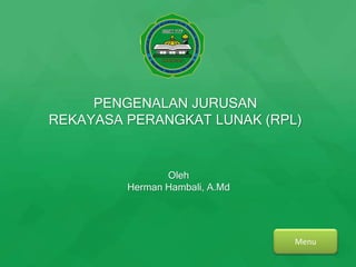 Pengenalan Jurusan RPL | PPTX