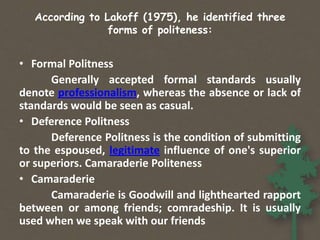 Language and Gender (Sociolinguistic) | PPTX