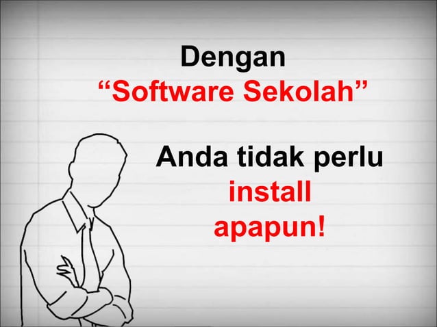 Presentasi software sekolah berbasis web | PPSX