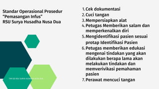 PRESENTASI SOP PEMASANGAN INFUS IGD SHND.pdf