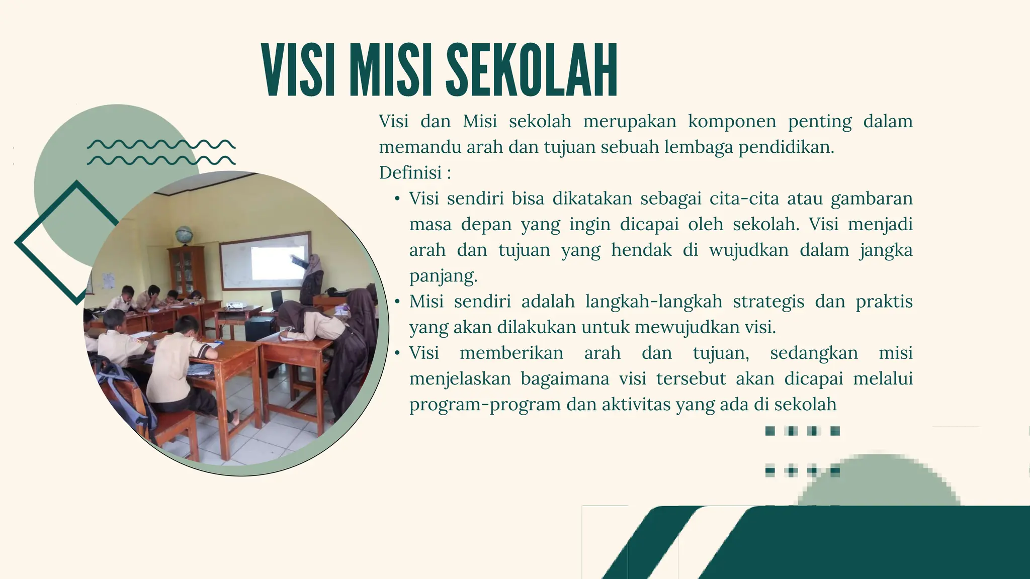 PRESENTASI SOSIALISASI VISI MISI SEKOLAHpptx | PPTX