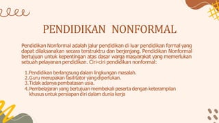 Lembaga Pendidikan merupakan salah satu jenis lembaga sosial .pptx