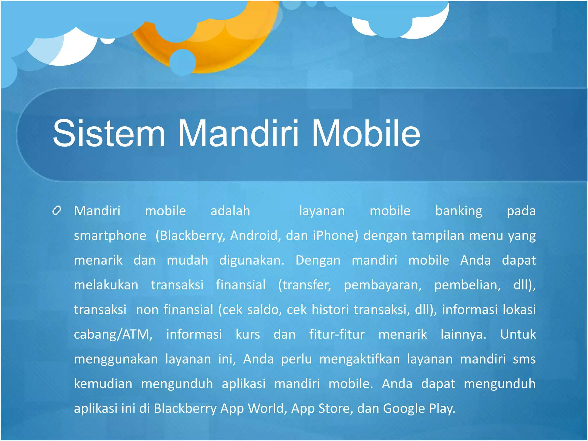 Software Quality Assurance Aplikasi Mandiri Mobile | PPT