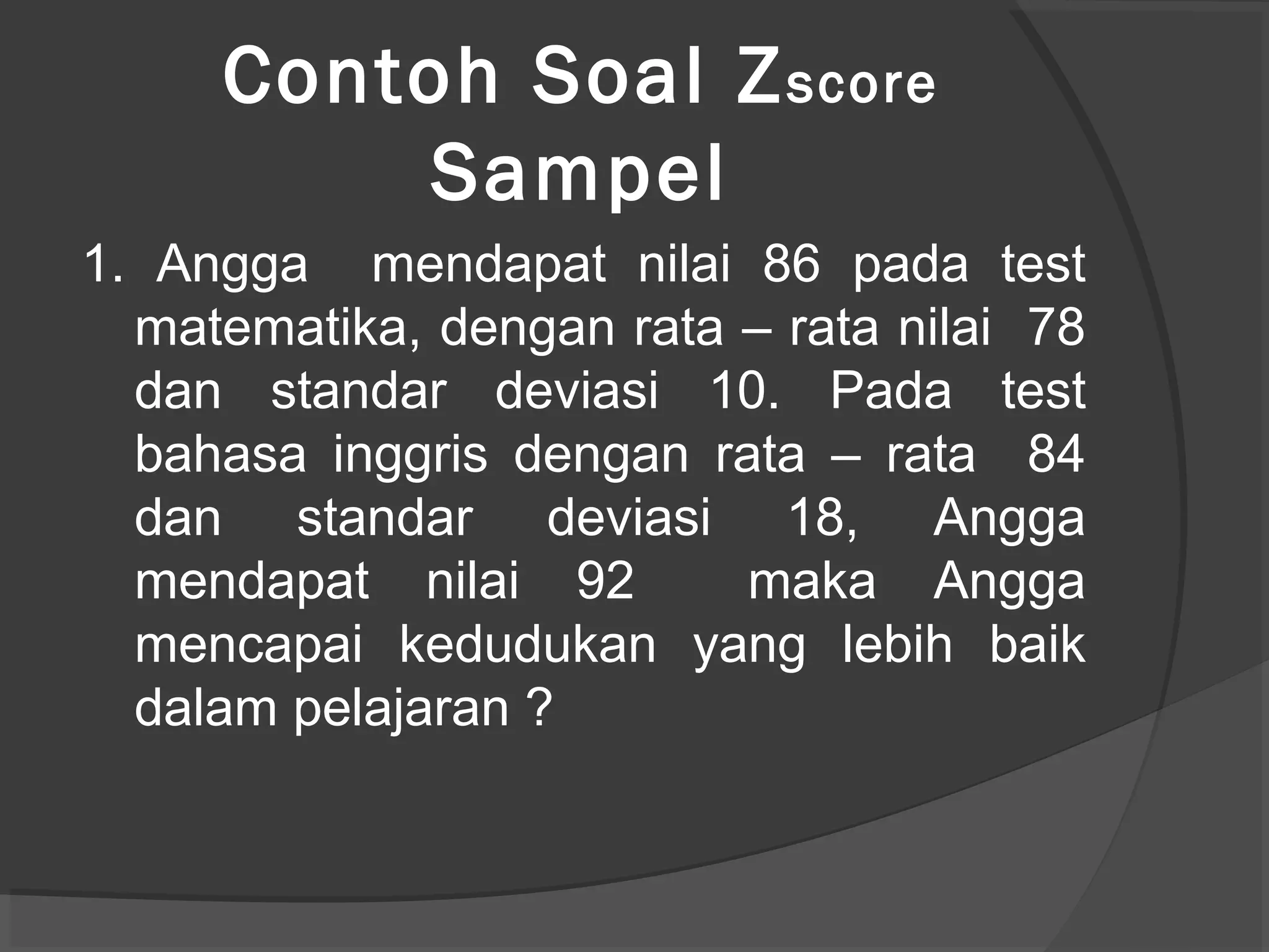 STANDARD SCORE, SKEWNESS & KURTOSIS | PPT
