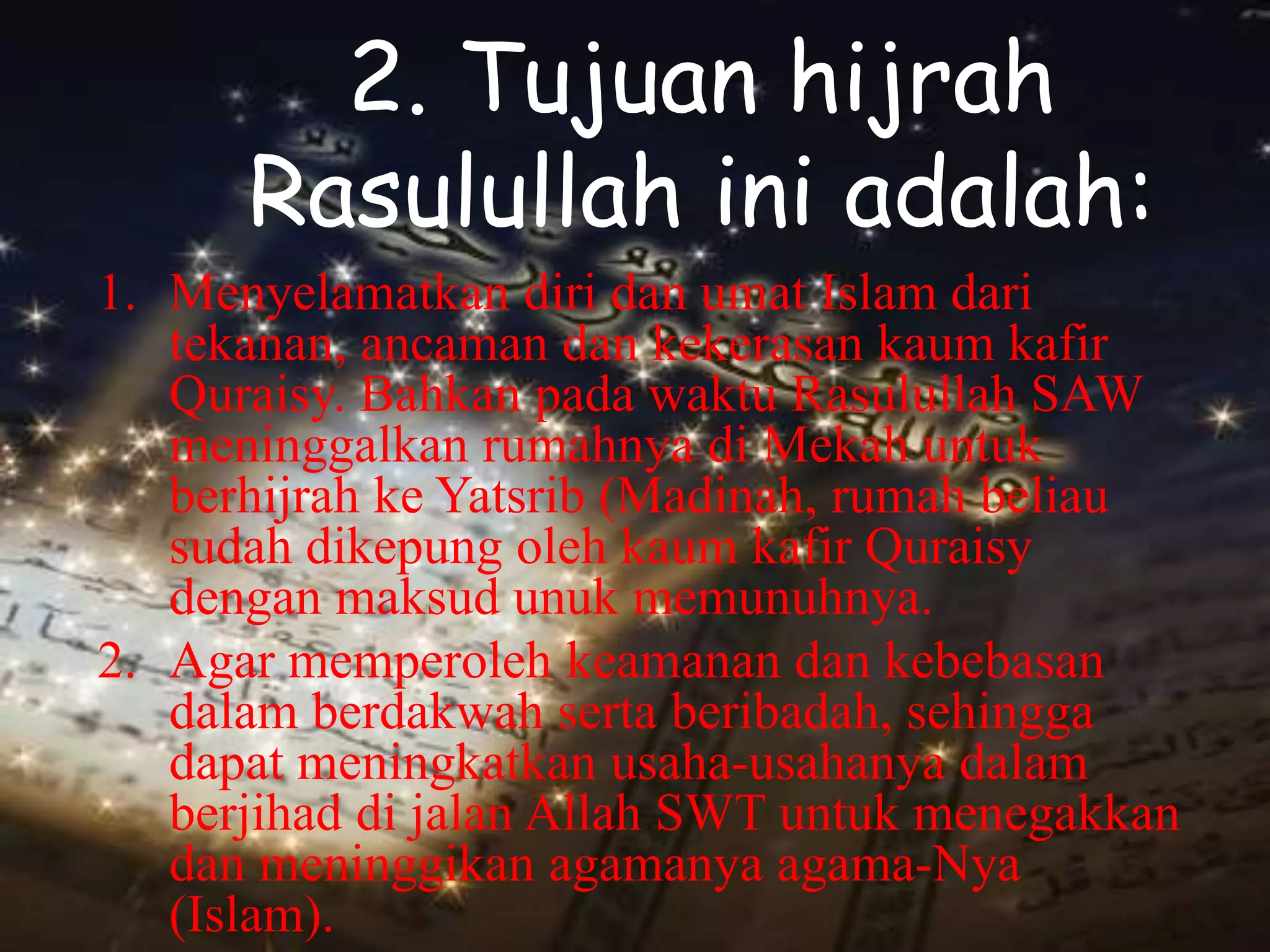 Presentasi strategi dakwah rasulullah periode madinah | PPTX