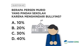 Apa itu Bullying? - Presentasi sudah dong goes to school indonesia | PPTX