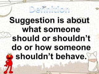 Suggestion | PPT