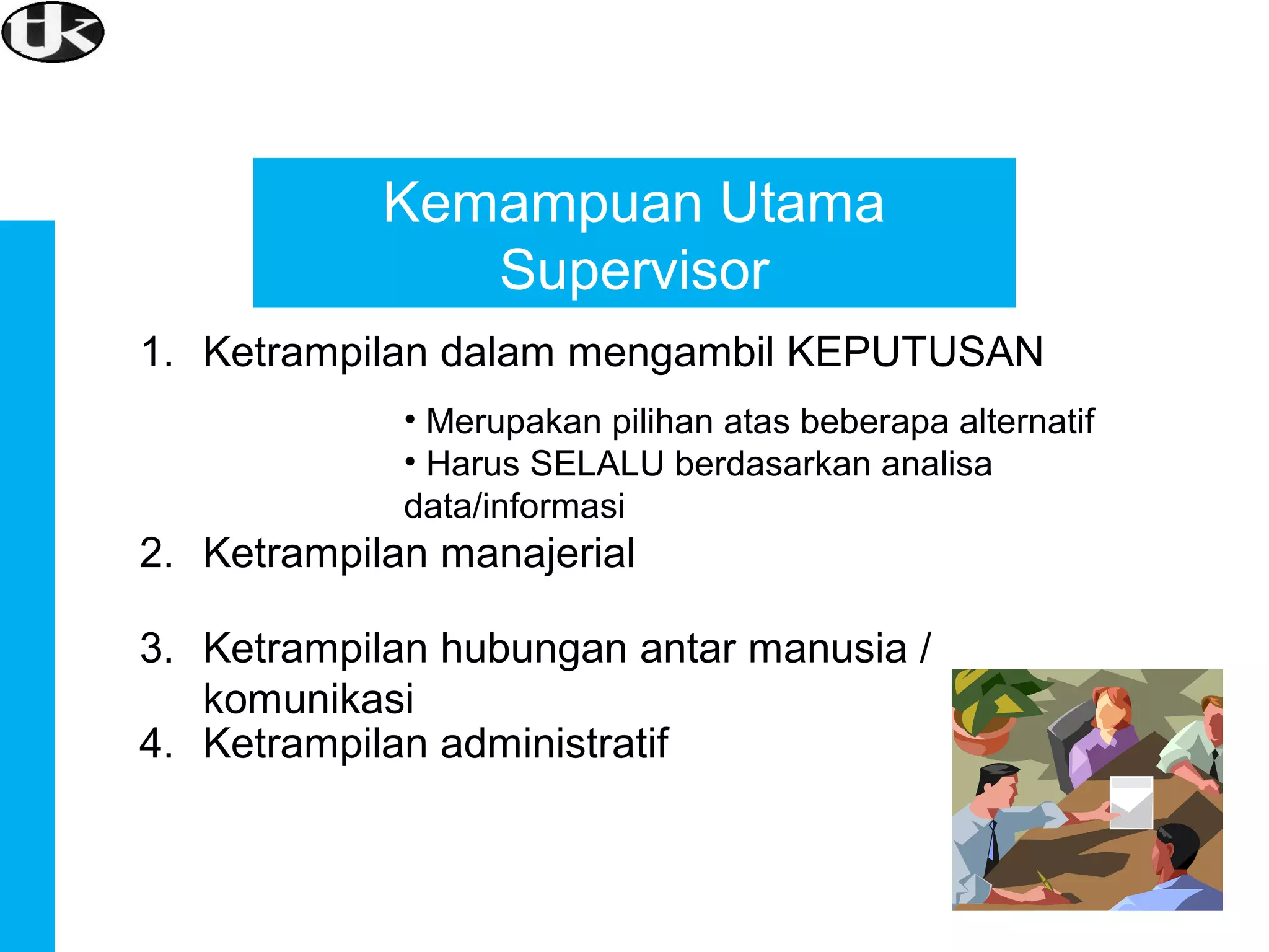 Presentasi supervisor competency | PPT