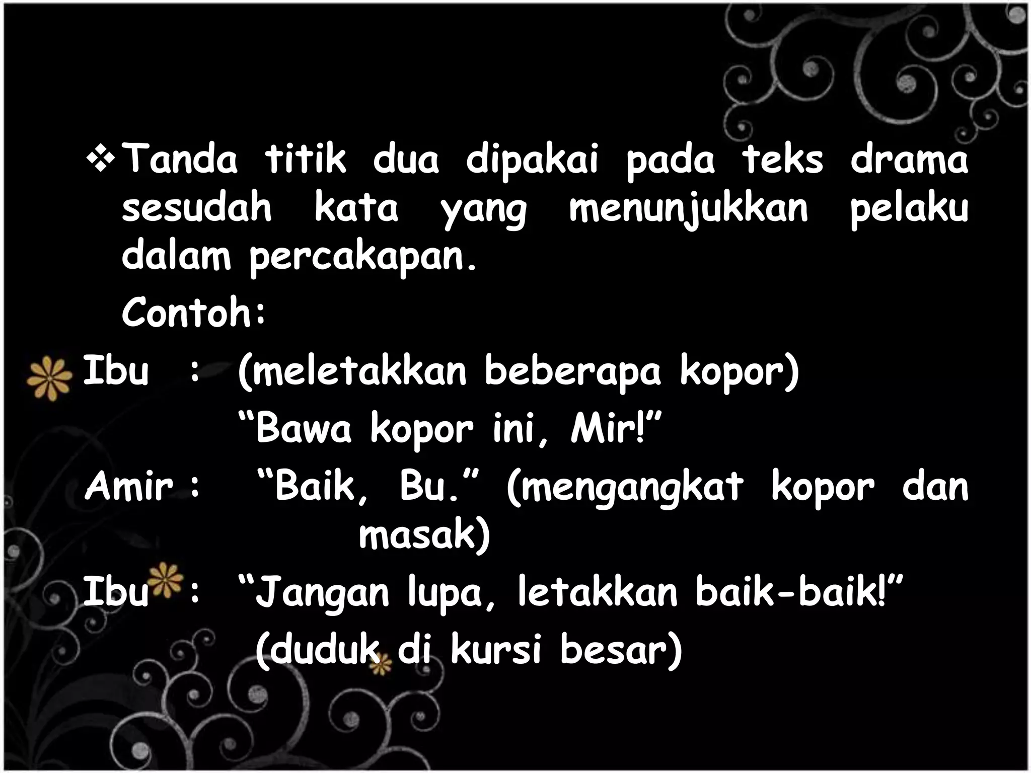 Presentasi tanda baca | PPTX