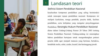 Presentasi ilmu pendidikan kelas PBA semester 1 | PPT