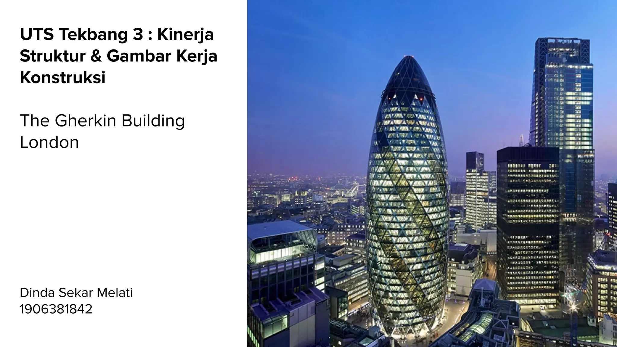 The Gherkin Building Analysis | PDF