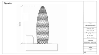 The Gherkin Building Analysis | PDF