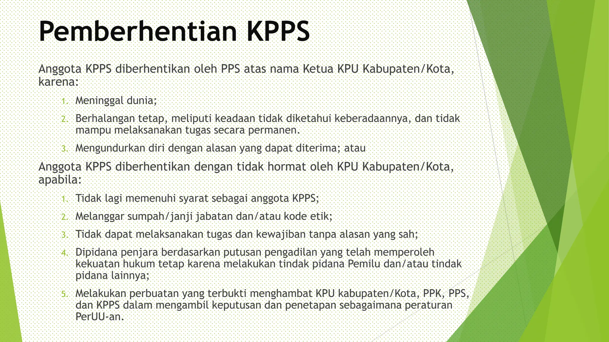 PRESENTASI TATA KERJA, KODE ETIK, DAN KODE KPPS TOT.pptx