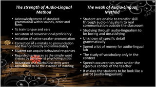 Learning Method (Teaching English As a Foreign Language) | PPTX | Education