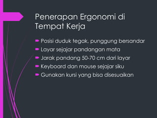 teknologi perkantoran, elemen teknik pengetikan atau keyboarding | PPTX