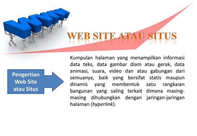 Presentasi teknologi internet dan web | PPSX