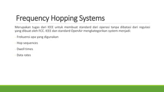Teknologi spread spectrum | PPTX