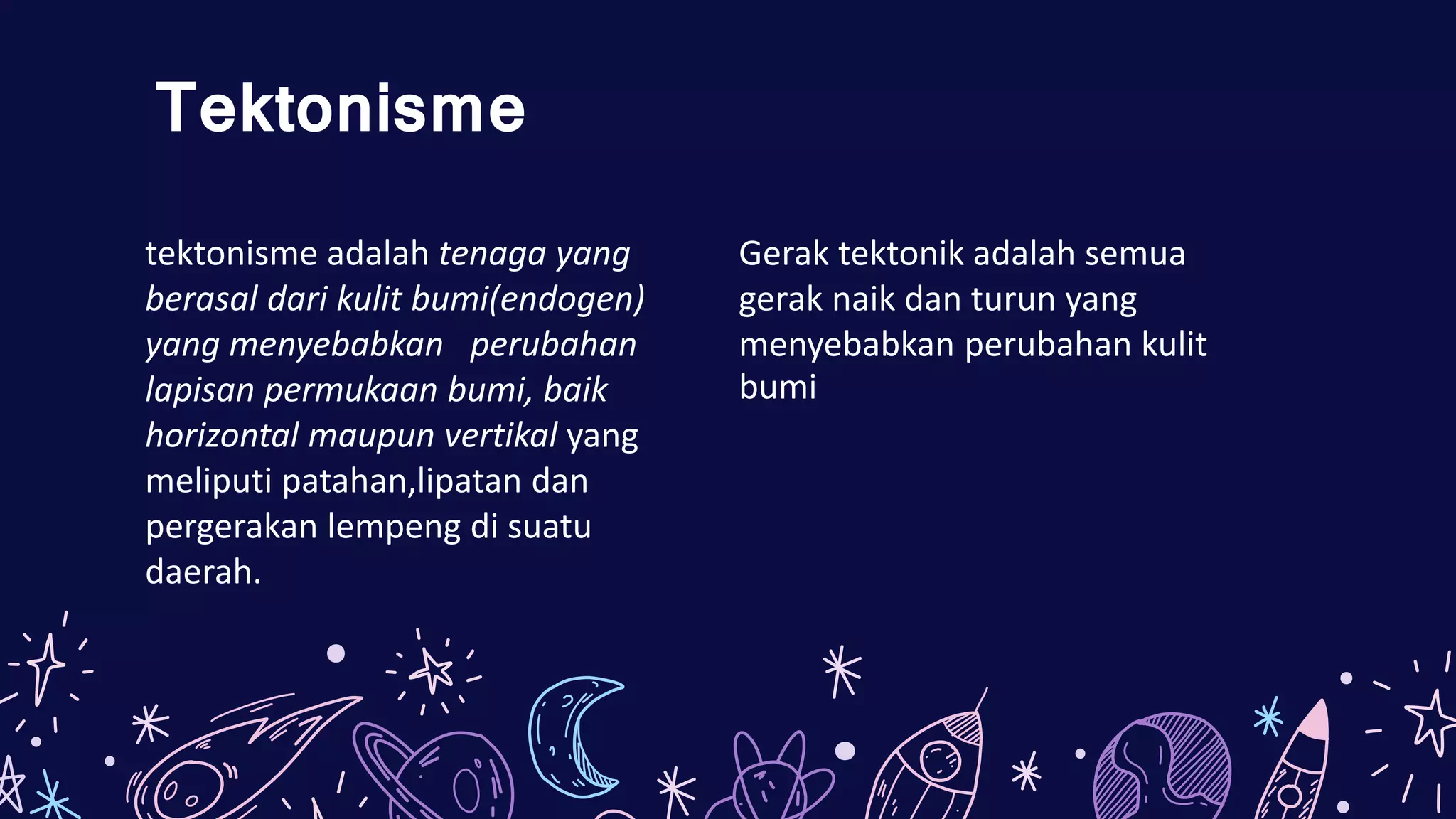 Presentasi tektonisme | PPTX