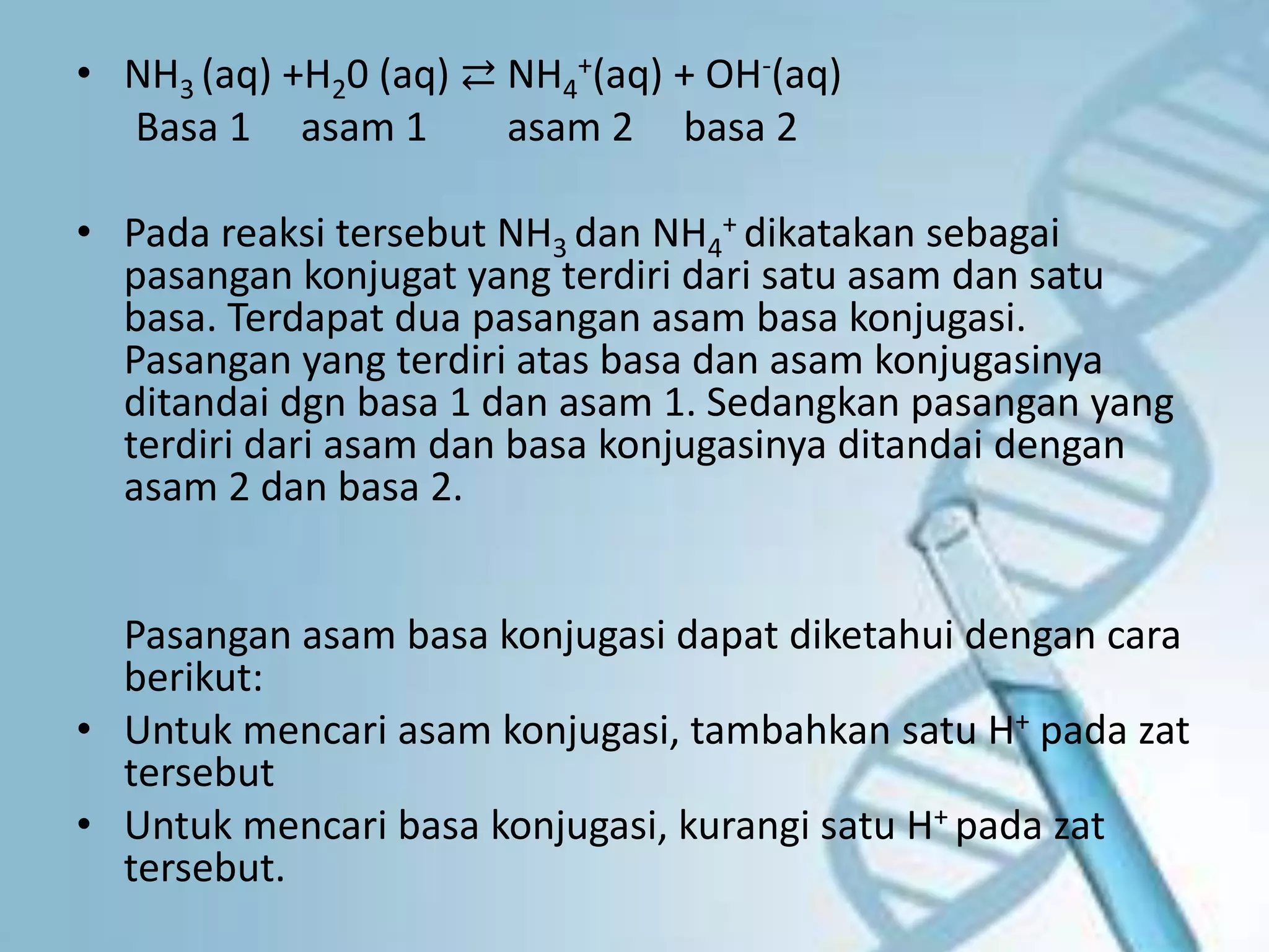 Teori Asam Basa (Kimia Kelas XI) | PPTX