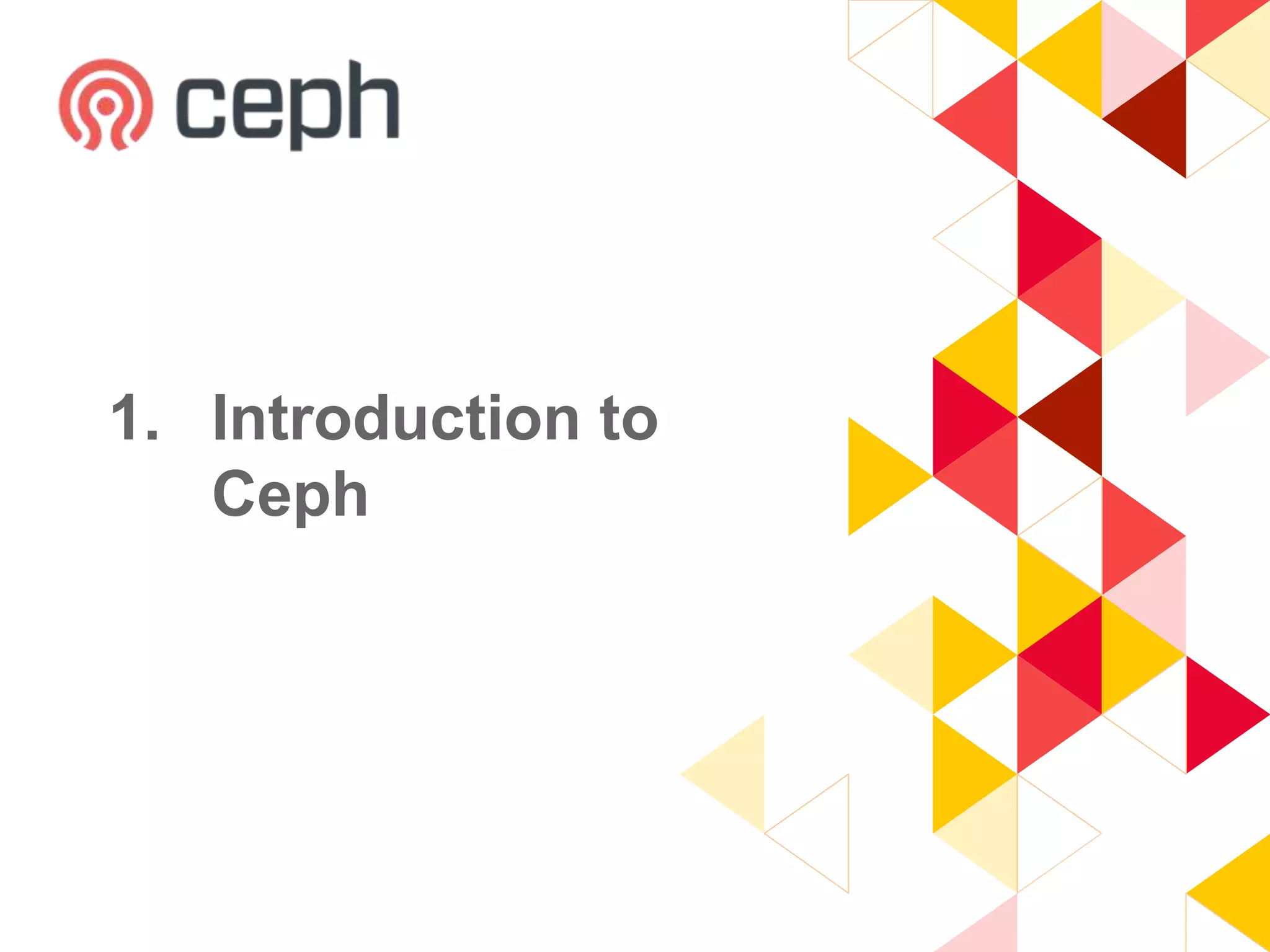 ceph software defined storage | PPT