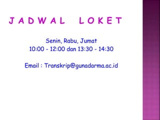 presentasi transkrip baru.ppt