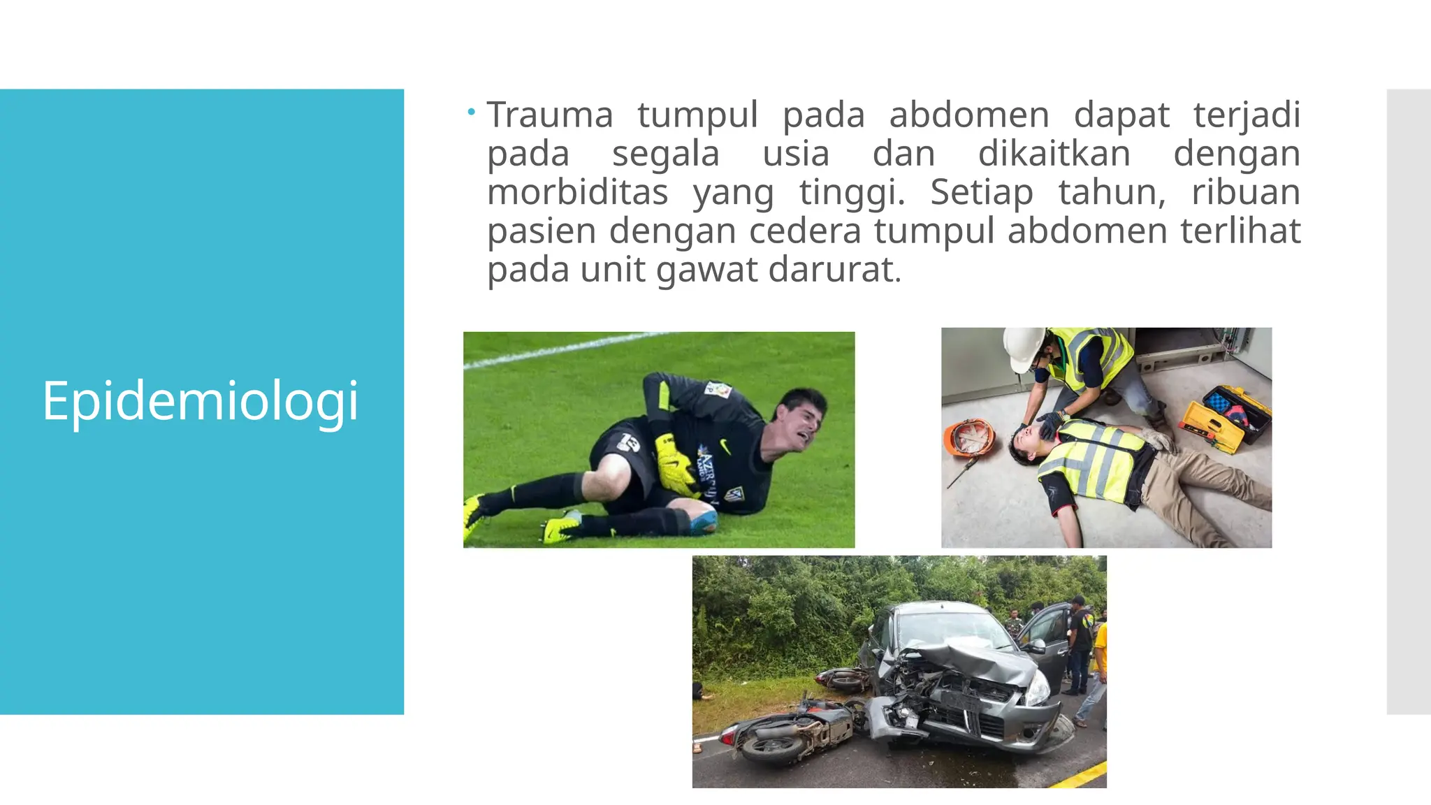 presentasi trauma tumpul pengertian, algoritma | PPTX