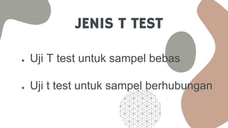 PRESENTASI T TEST (GROUP 1) -07 DESEMBER 2021.pptx