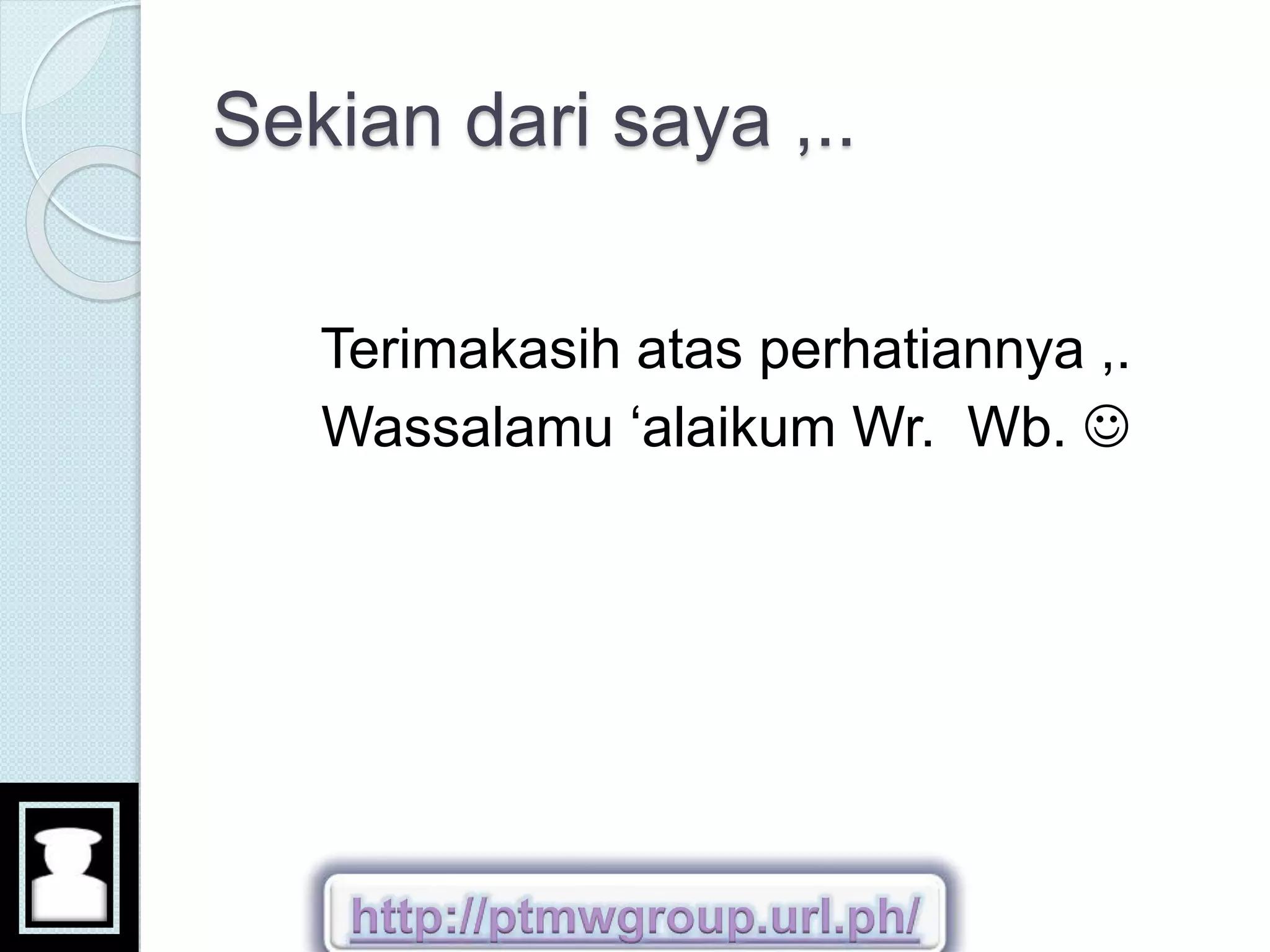 Presentasi Tugas Akhir PRODISTIK | PPSX