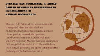 KEPEMIMPINAN K.H AHMAD DAHLAN | PDF