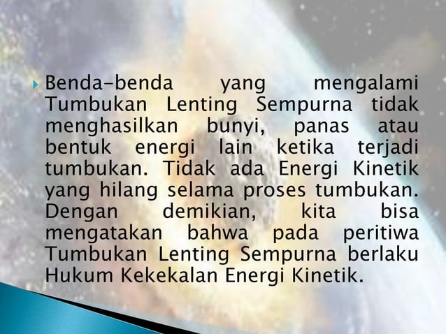 Presentasi TUMBUKAN (by Gabriel) | PPTX