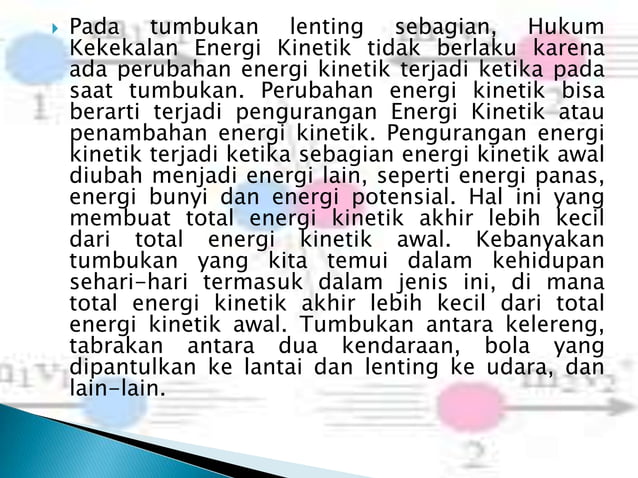 Presentasi TUMBUKAN (by Gabriel) | PPTX