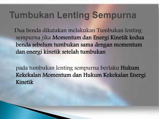 Presentasi TUMBUKAN (by Gabriel) | PPTX