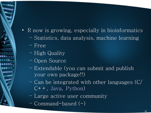 Biostatistics And Statistical Bioinformatics Ppt Genetics Science