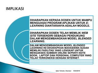 Pengembangan Model Blended Learning | PPT