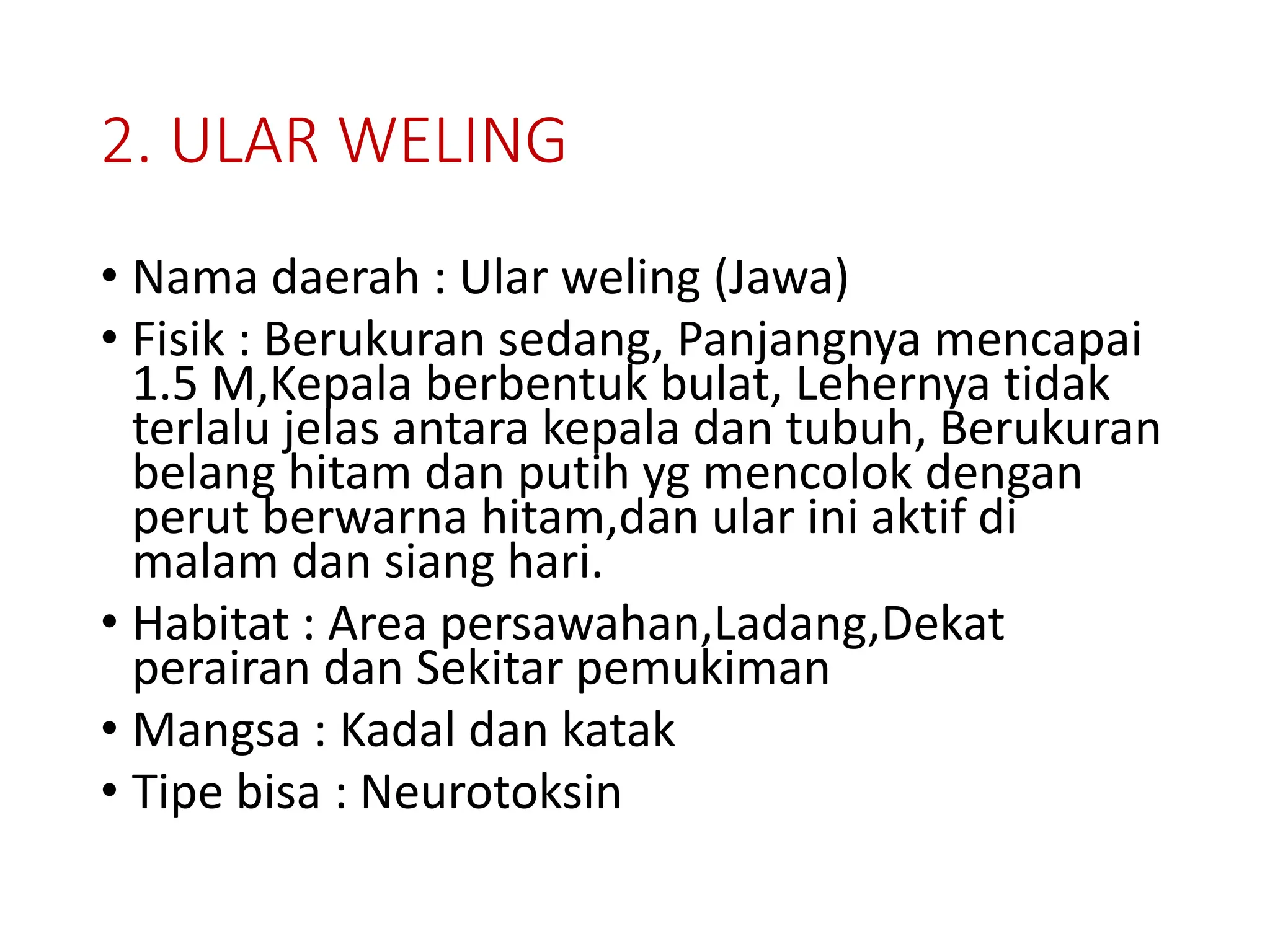 tatalaksana gigitan ular (snake bite) dan follow up | PPTX