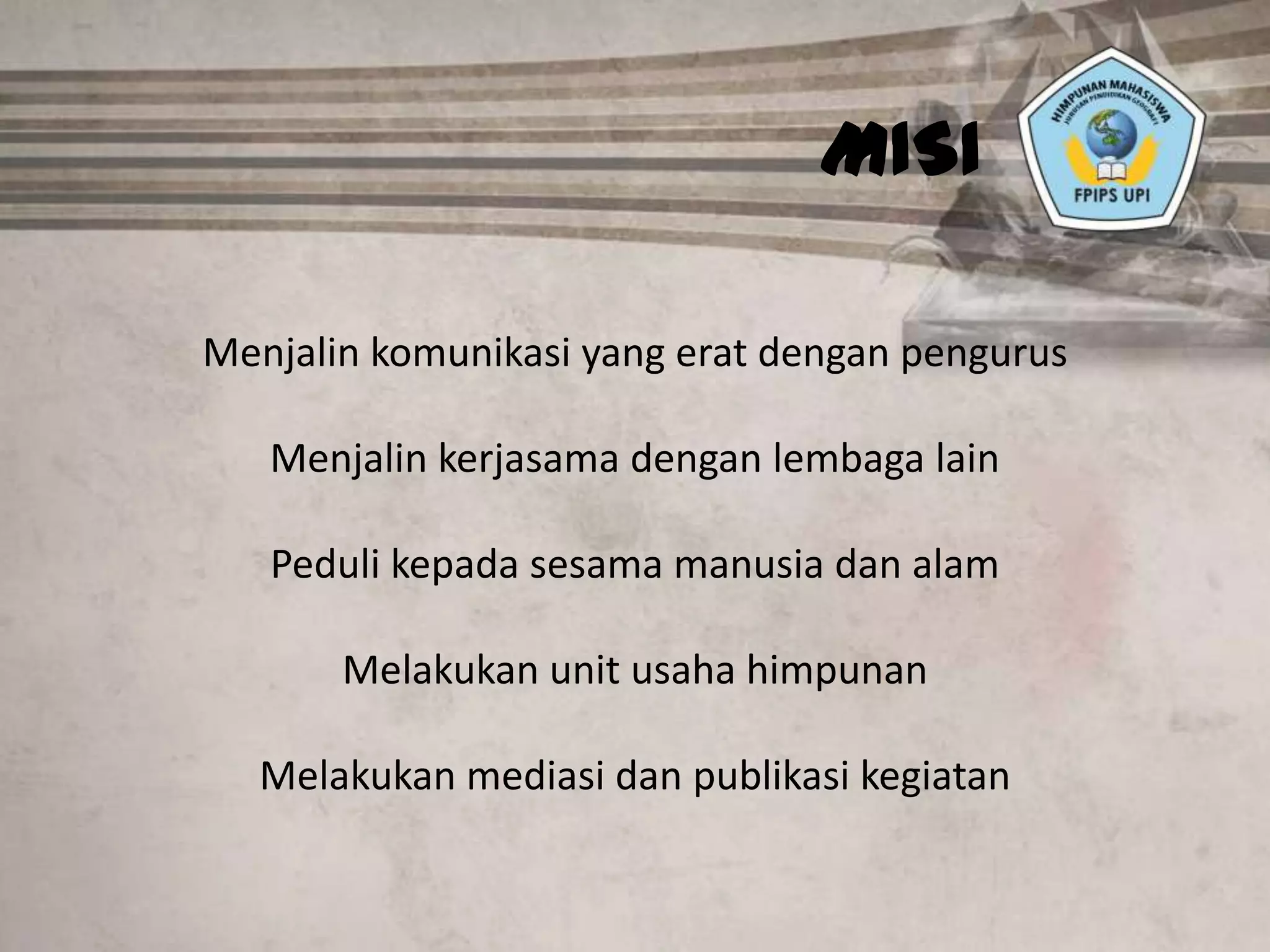 Presentasi BEM HMJP Geografi UPI | PPTX