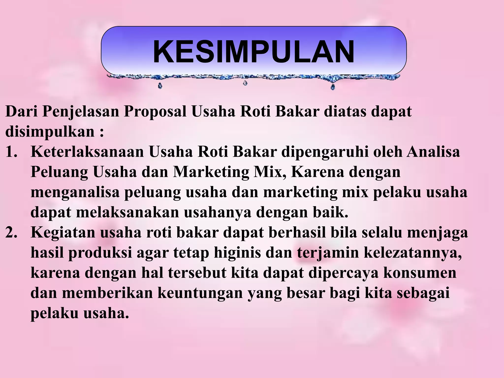 Presentasi usaha jasuke | PPSX