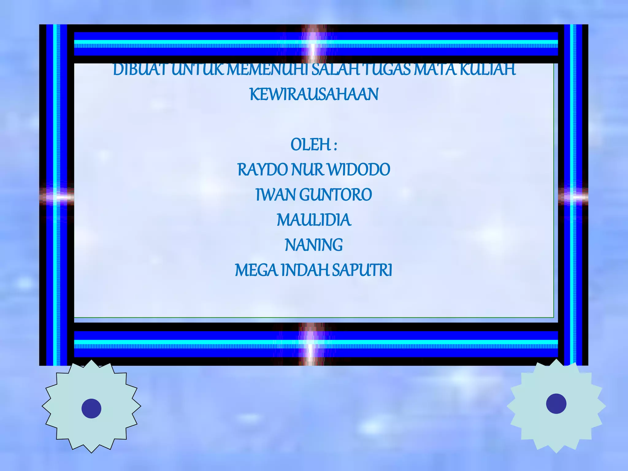 Presentasi usaha jasuke | PPSX