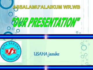 Presentasi usaha jasuke | PPSX