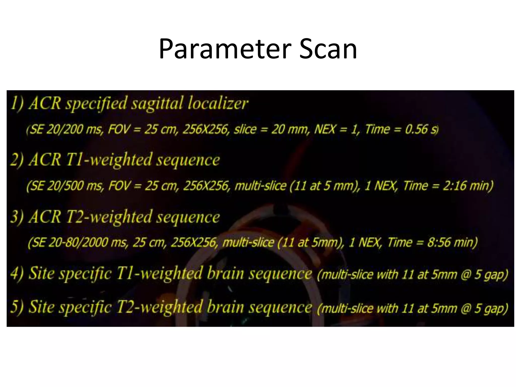 MRI Quality Control ACR Phantom PRO MRI | PPTX
