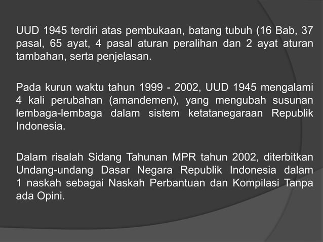 Presentasi uud 1945 | PPTX