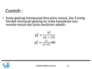 Presentasi variabel random | PDF