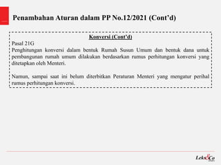 Hukum Rusun dan Hukum Perumahan | PPTX