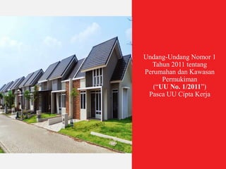 Hukum Rusun dan Hukum Perumahan | PPTX
